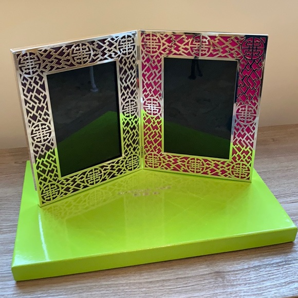 Shanghai Tang | Accents | Shanghai Tang Lattice Double Photo Frame ...